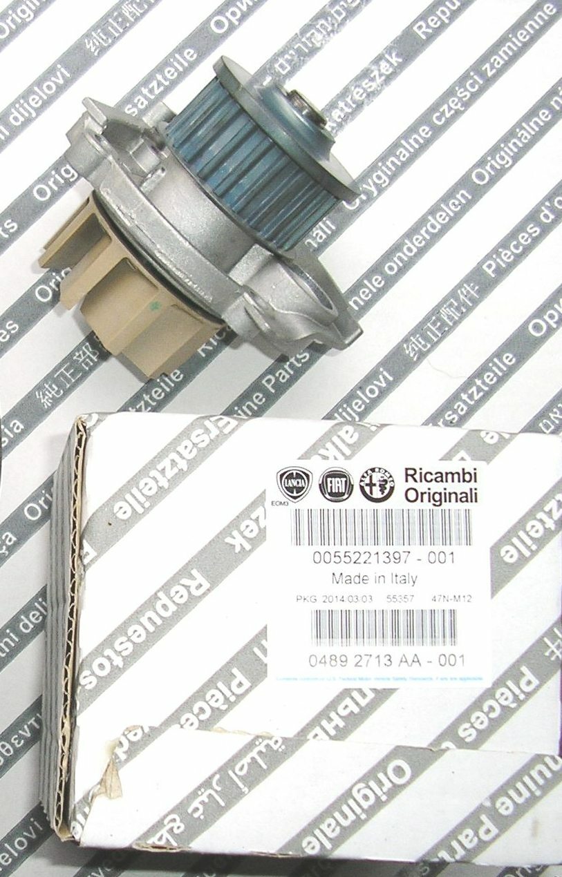 Fiat+500+MITO+Grande+PUNTO+Water+Pump+and+Genuine+55284051 for sale ...