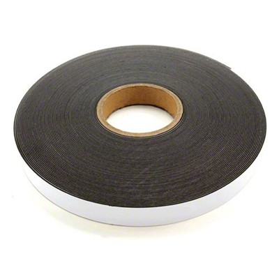 FerroFlex® 25mm Wide Ferrous Strip - 3M Self Adhesive & Gloss White ...