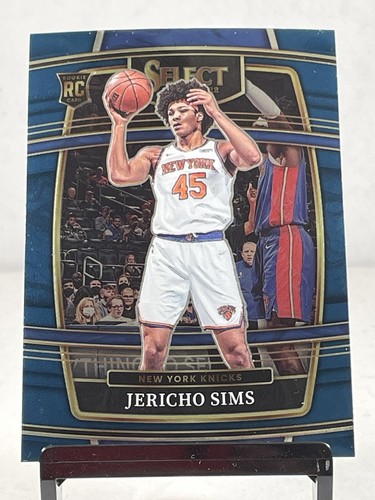 2021-22 Panini Select Jericho Sims #87 New York Knicks Rookie RC ...