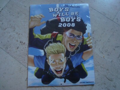 JOE PHILLIPS Boys will be Boys *rare* OOP 2008 Calendar NEW &SEALED gay ...