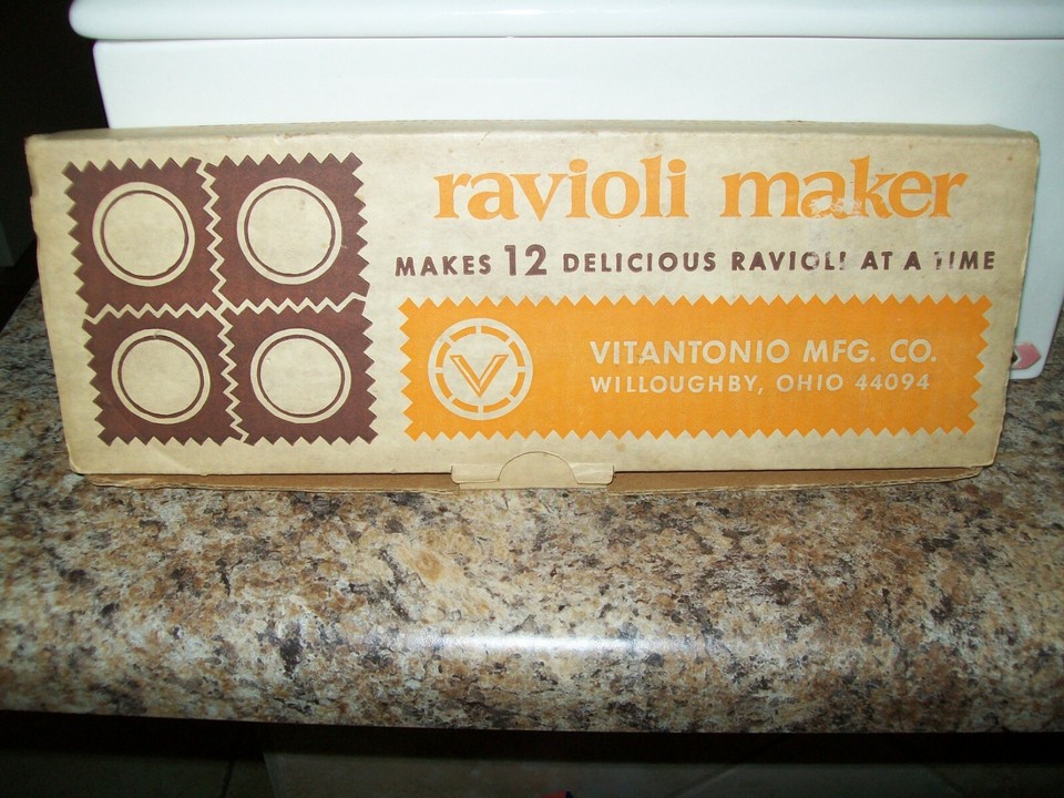 Vintage Ravioli Maker by Vitantonio NIB with Instructions | eBay