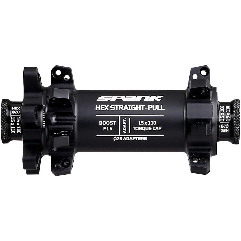 SPANK Hex Straight Pull Boost F15 28H Front Hub (C04HS112200ASPK) | eBay