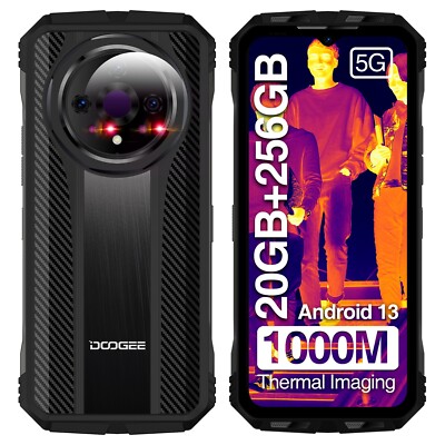 DOOGEE V31GT 5G Thermal Imaging Rugged Phone 20GB+256GB Android 13 ...