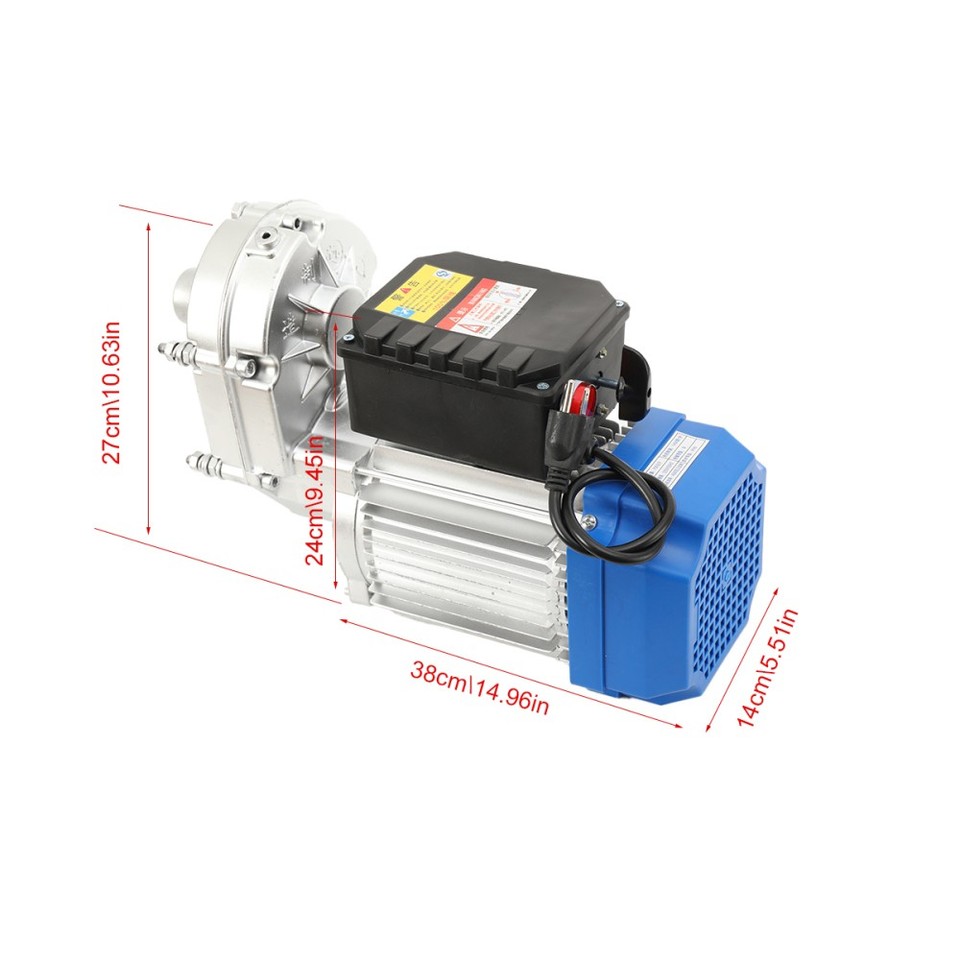 Electric Cement Mixer Motor AC Geared Motor Single Phase Mixer Motor ...