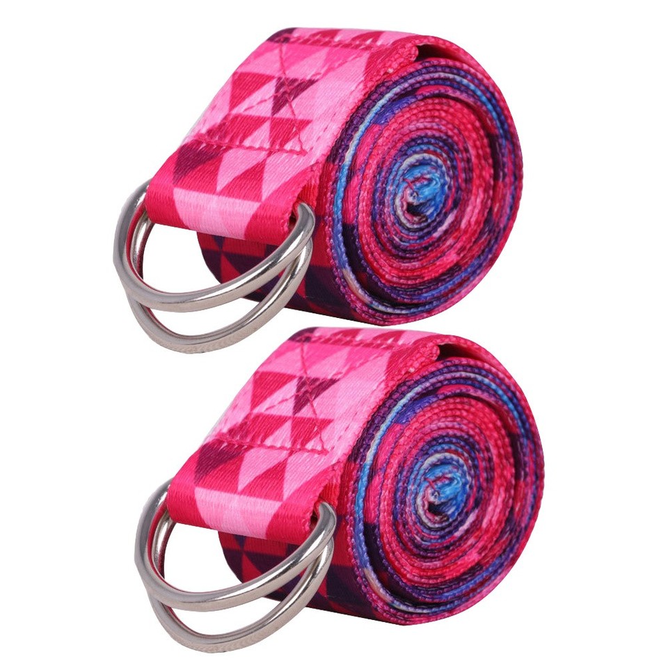 2PCS Yoga Elastic Belt Multifunctional Pull Strap Skid Resistance Band ...