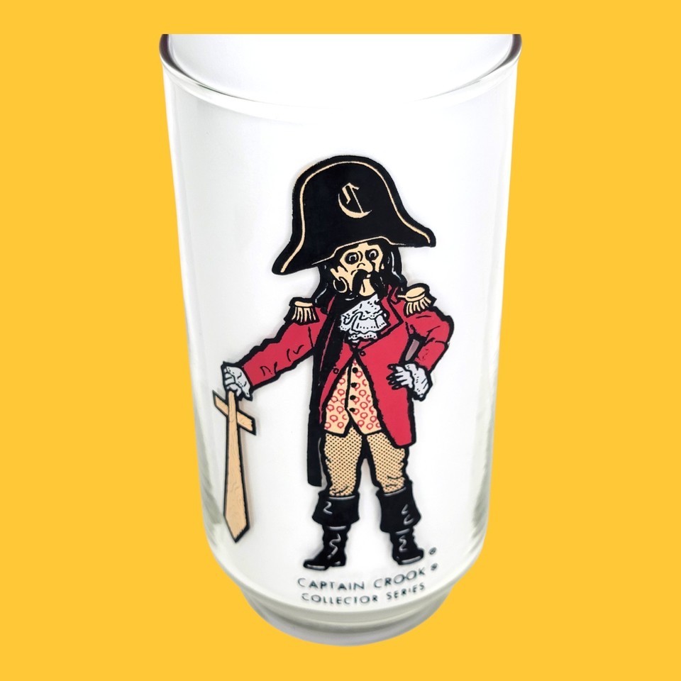 McDonalds Captain Crook Glass Collector Series Vintage Fast Food Promo ...