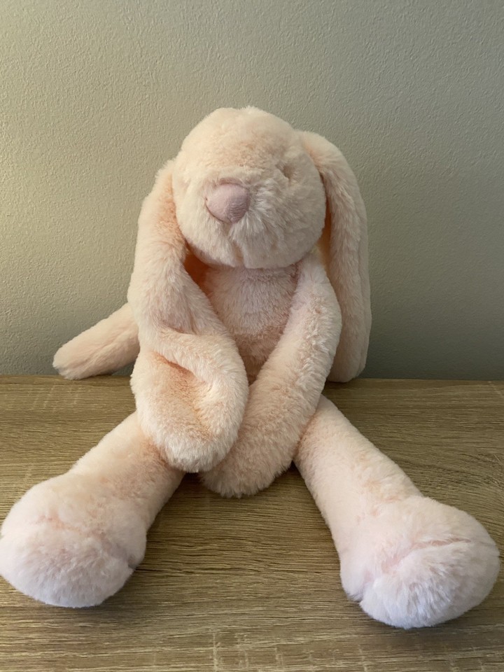 Primark Cares Pink Bunny Rabbit Soft Toy Plush Floppy Legs 17” Long ...