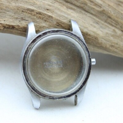 VINTAGE WYLER WRIST WATCH Co. SWISS CASE 28.4mm DIA 15.3mm LUG ...