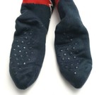 Houston Texans NFL FOCO Women's Footy Sherpa Sock Slippers Red / Navy ...