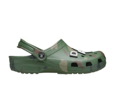 Crocs Daily Paper X Classic Clog Green Camo Size 13 New | eBay
