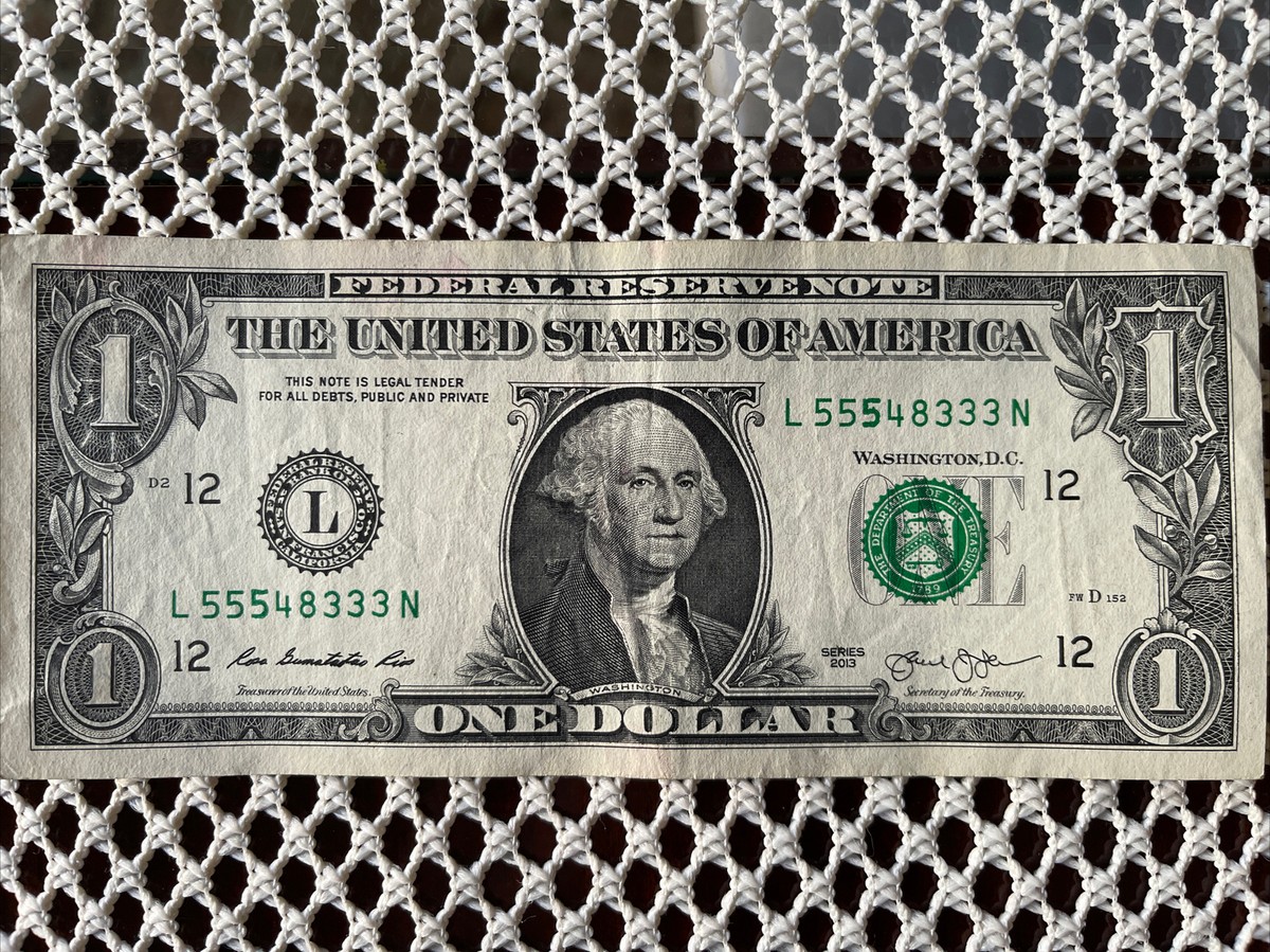 One Dollar Bill Background