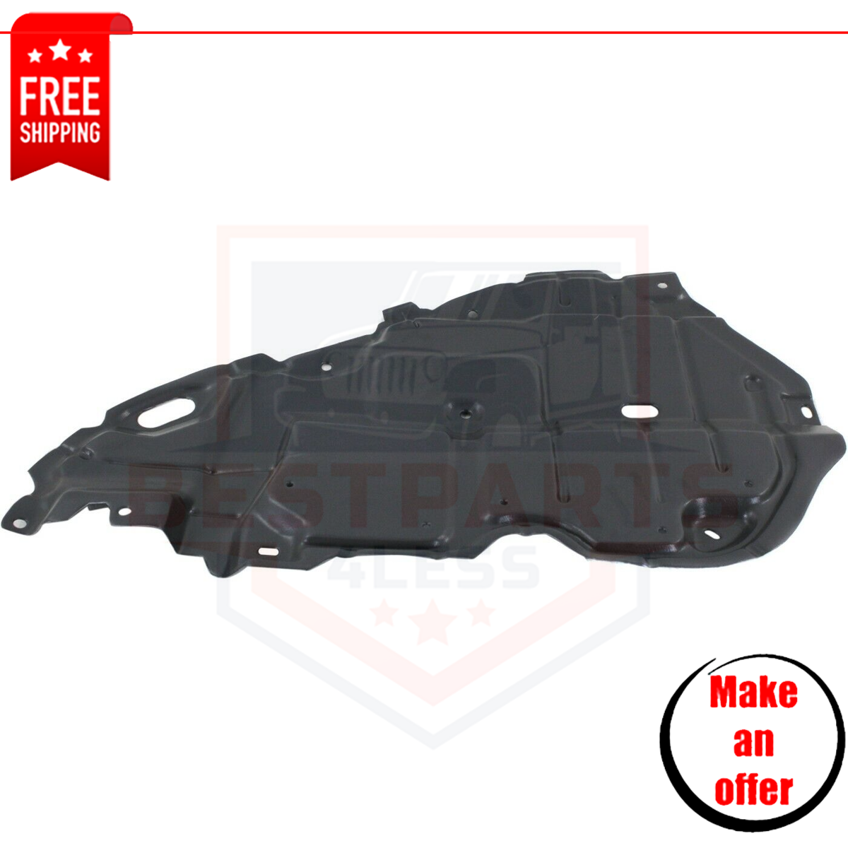 Engine Splash Shield 5144106110 right side for 2007-2009 Toyota Camry ...