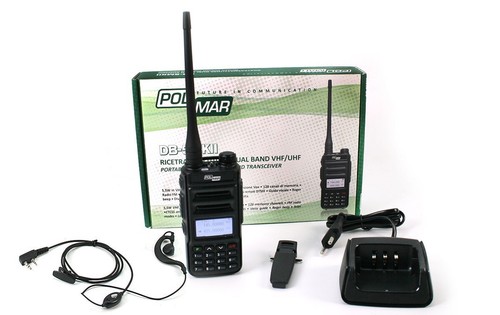 PULMAR DB5-MKII VHF/UHF DOUBLE BAND WALKIE WITH 4W REDUCED SIZE | eBay