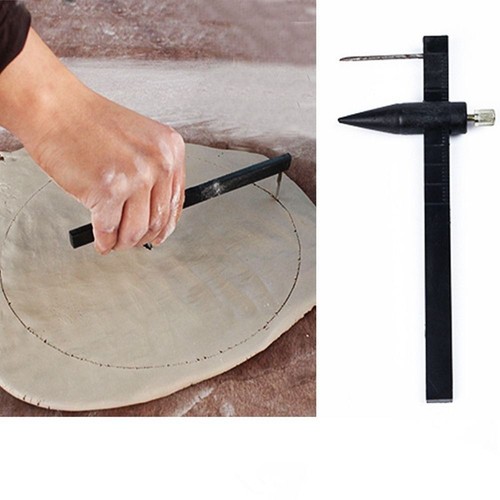 Compass Circle Cutter Measure Ruler Clay Ceramic Pottery DIY Handmade ...