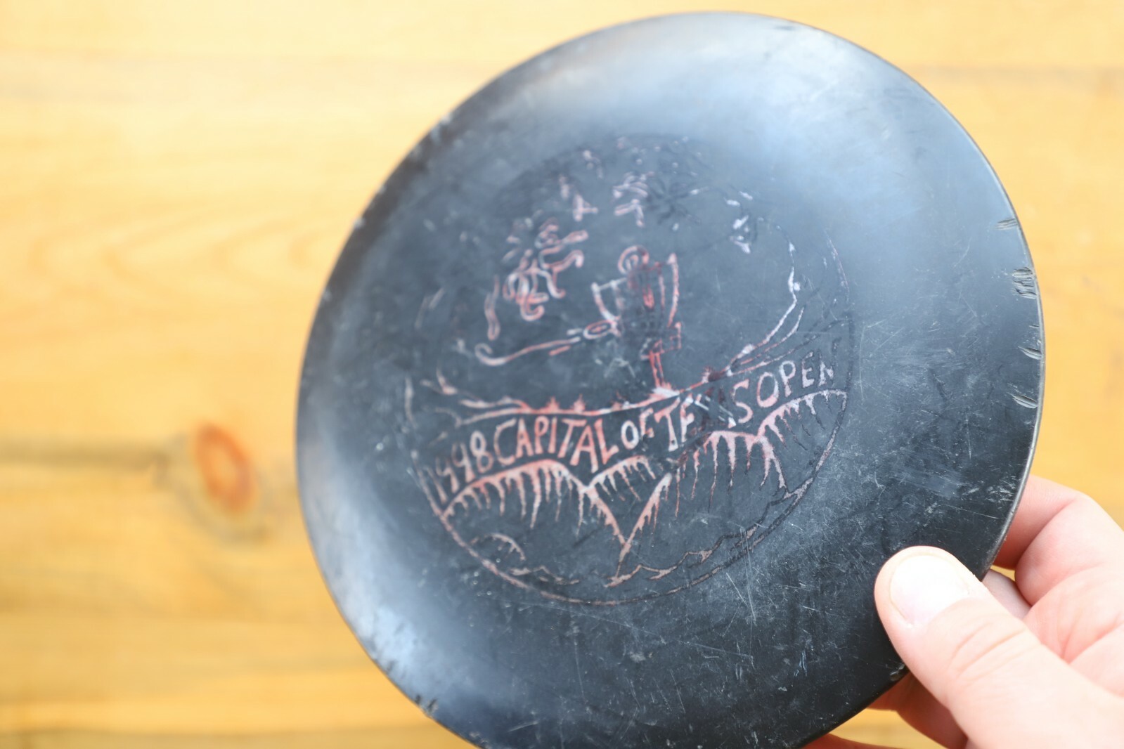 OOP Discraft Cyclone 2 Black - 170.8g ( 1998 Capital of Texas Open ) | eBay