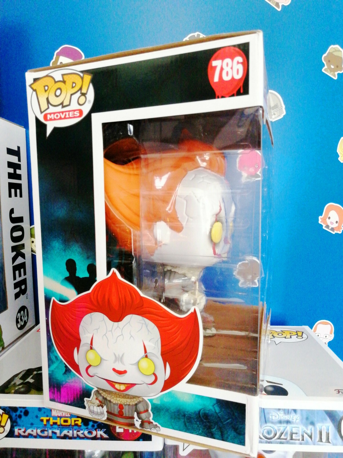 Funko Pop! Exclusive Pennywise (With Boat) Stephen King's It 25 CM 786 ...