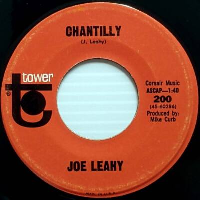 Joe Leahy - Slinky / Chantilly [7" 45 rpm Single] / Tower Records 200 ...