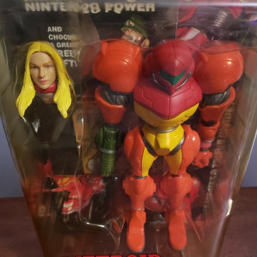 METROID SAMUS ARAN FIGURE JOYRIDE NINTENDO POWER SERIES 4 NEW NEAR MINT ...