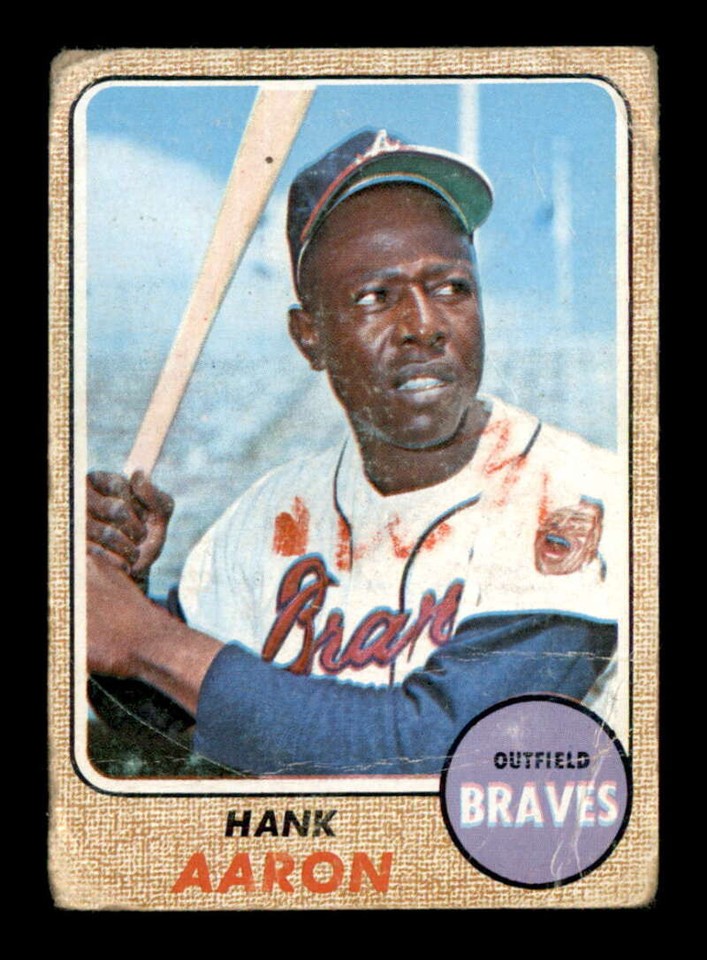 1968 Topps #110 Hank Aaron FAIR X3080357 | eBay