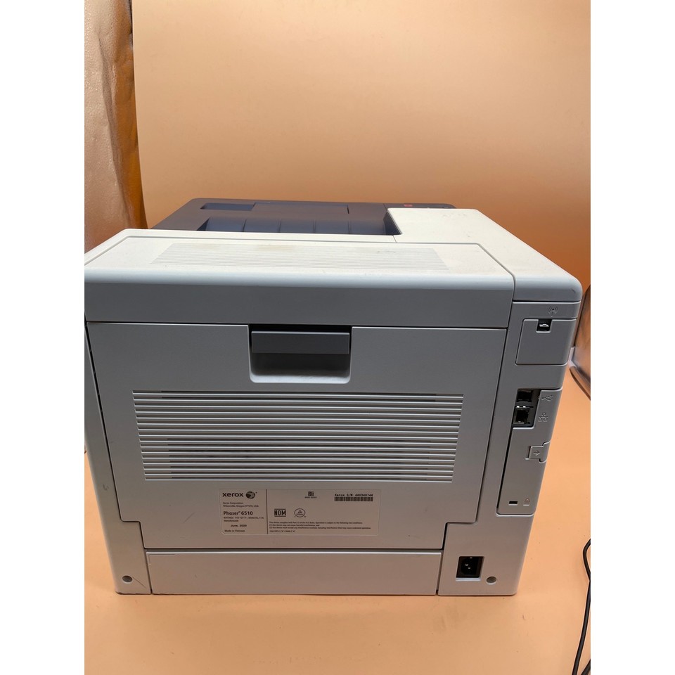 Xerox Phaser 6510 Color Laser Workgroup Printer USB Ethernet Duplex ...