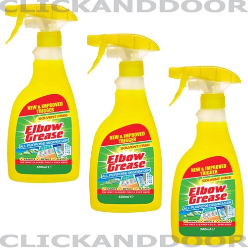 3 X Elbow Grease All Purpose Degreaser Spray Solvent Free 500ml ...