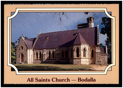 Postcard RPPC - All Saints Church, Bodalla, New South Wales, N.S.W ...