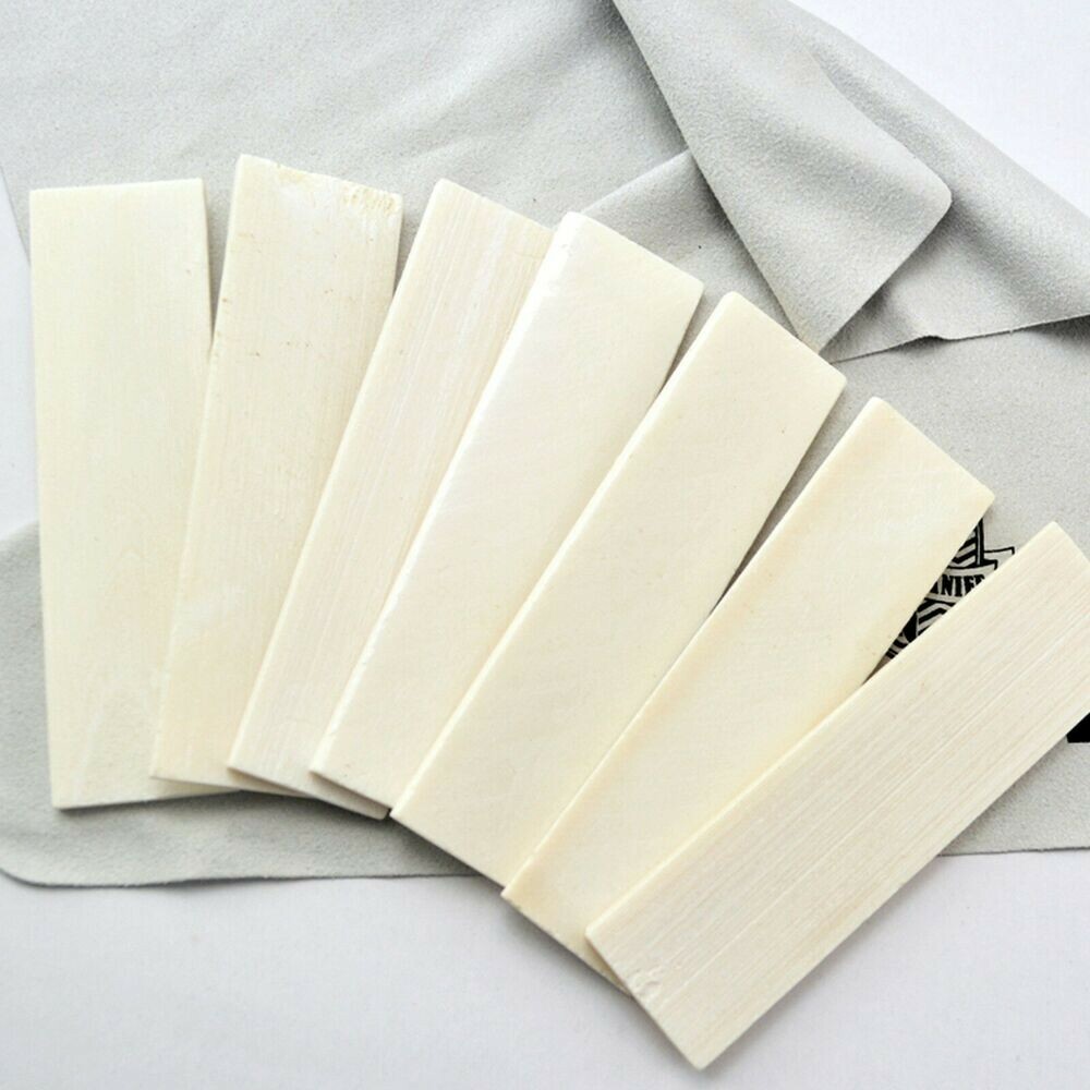 2 Pieces Bovine Buffalo Bone Knife Handle Blanks Scales Scales Handle ...