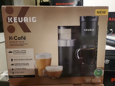 Keurig K-Café Essentials Single Serve K-Cup Pod Coffee Maker, Black | eBay