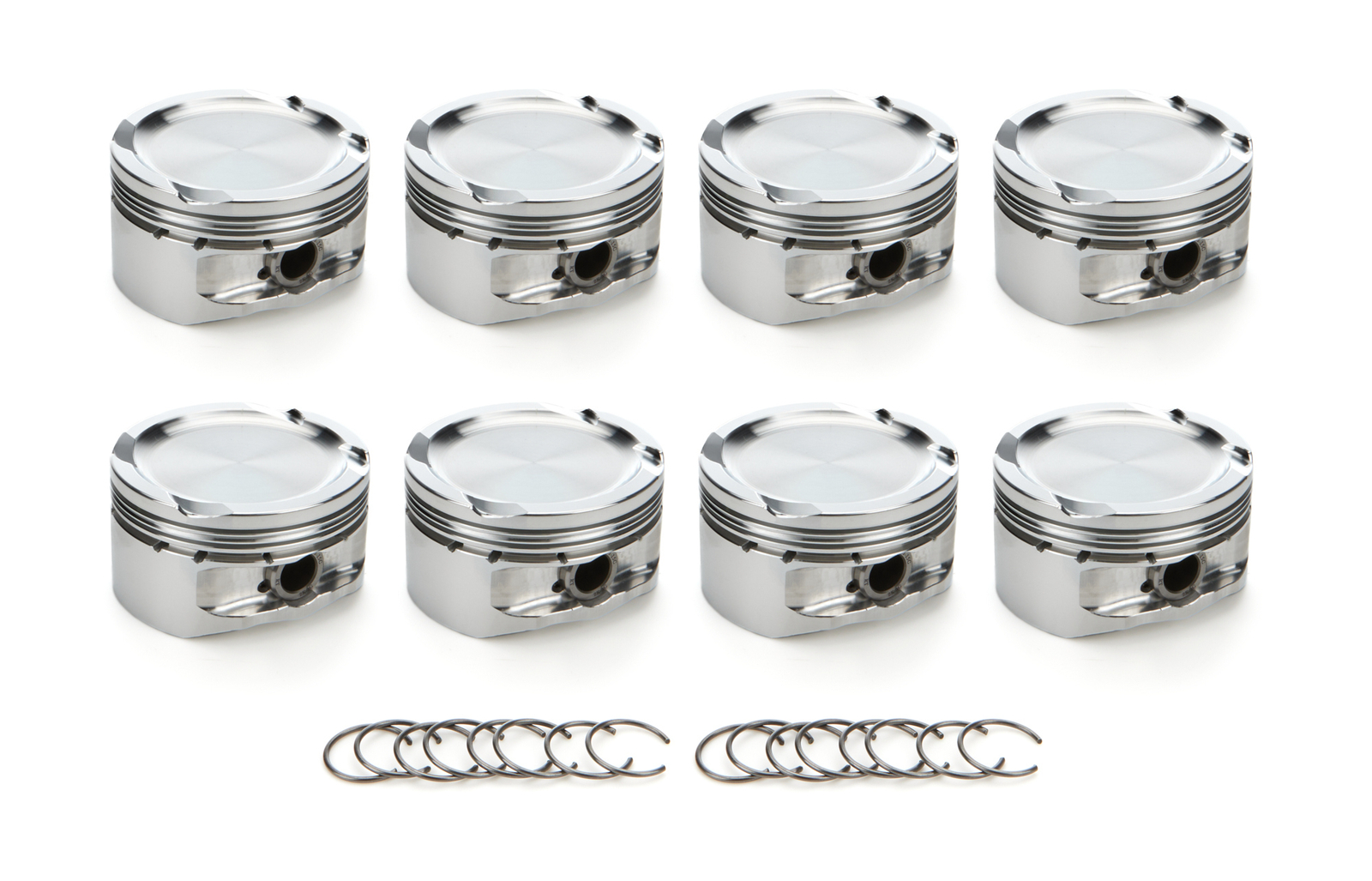 8x RaceTec 1001416 AutoTec Dish Forged Piston -16cc 3.631"Bore 1.5x1 ...