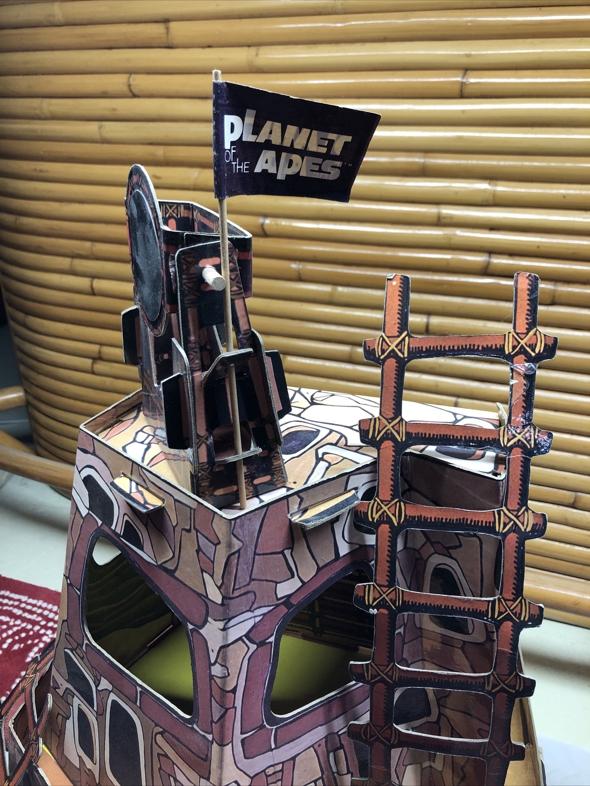 Vintage MEGO Planet Of The Apes 1974 FORTRESS SET-Cardboard Type Material | eBay