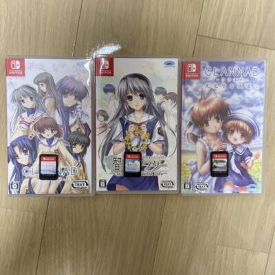 Nintendo Switch CLANNAD Tomoyo After HikariMimamoru Sakamichide 3set | eBay