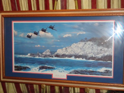 "SHOREBIRDS AT POINT LOBOS" SIGNED & NUMBERED PRINT BY BILL PHILLIPS | eBay