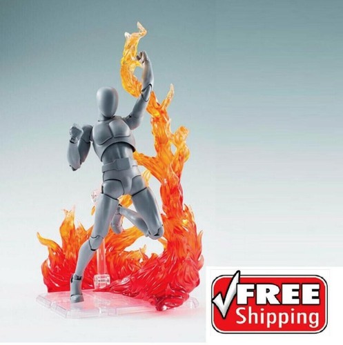 EFFECT BURNING FLAME Red D-Art Figma Kamen Rider gundam 1/12 figure hot ...