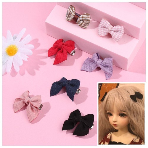 Little daisy Mini Bow-knot Headclip Doll Head Clips Children Hair Clip ...