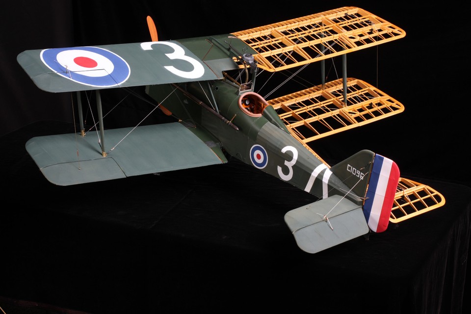 Hasegawa Museum Models WWI Sopwith Camel and SE5. Not kits; actual ...