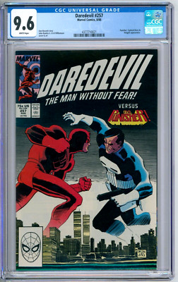 Daredevil 257 CGC Graded 9.6 NM+ Punisher Marvel Comics 1988 | eBay