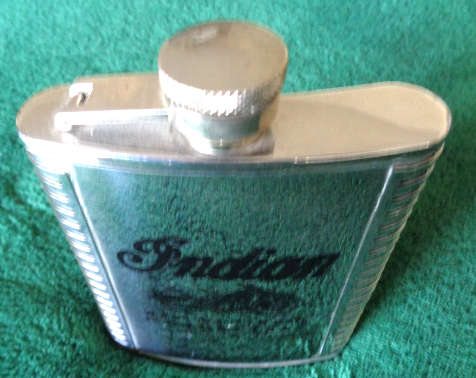 Indian Motorcycle 6 OZ. STAINLESS STEEL Flask 5 1/2 IN. TALL | eBay