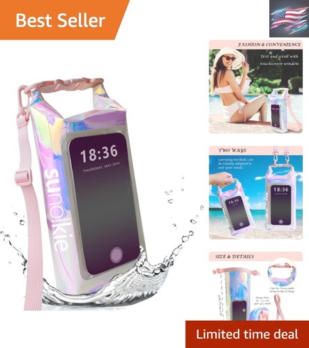 Iridescent Waterproof Backpack 2L - Perfect for Camping, Beach, Fishing ...