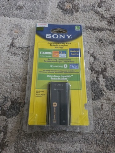 Sony Rechargeable Battery NP-F550 for Handycam Mavica NIP (8B b33) | eBay