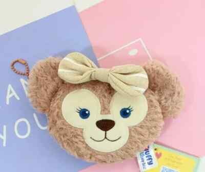 New Disney Duffy Bear Shellie May Plush Toy Coin Bag Case Wallet | eBay