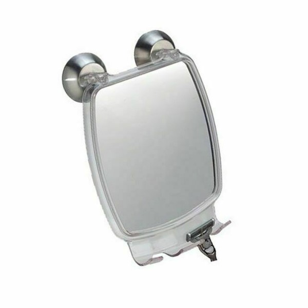 InterDesign 79620 Fog Suction Cup Shower Mirror for sale online | eBay