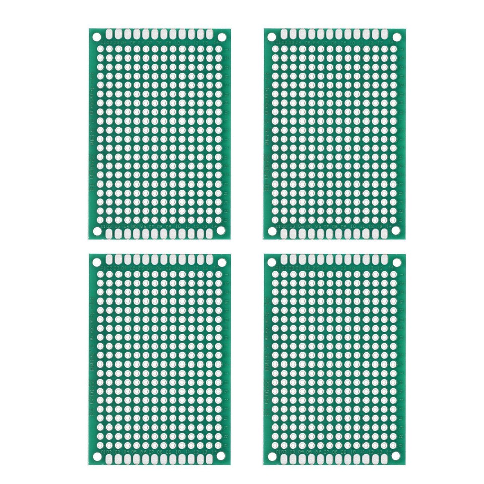 4Pcs PCB Board Double Sided Printed Circuit Prototyping Boards ...