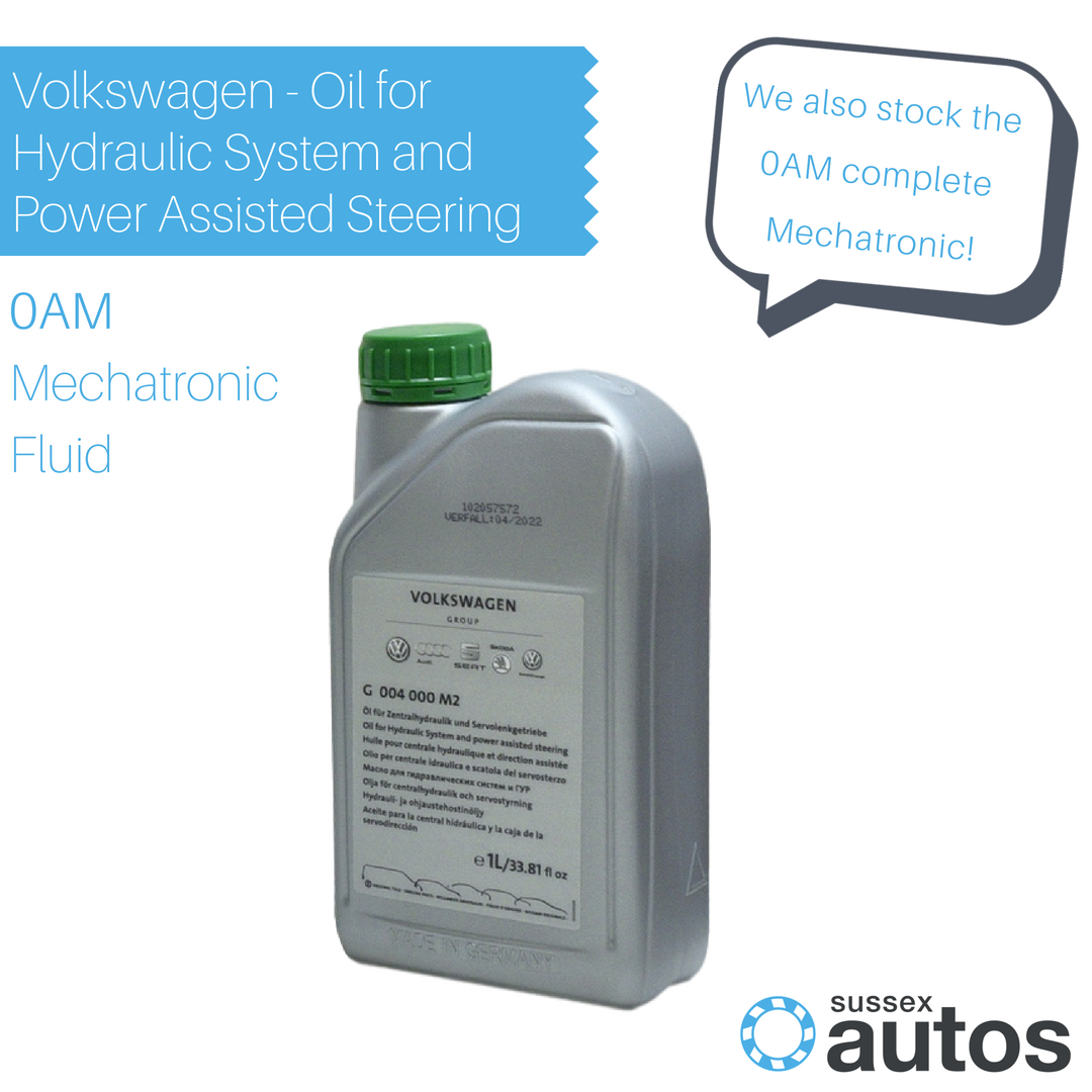 OE Volkswagen 0AM Mechatronic Fluid - 1 Litre - Oil for Hydraulic ...