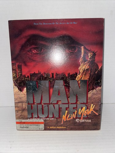 Sierra Manhunter New York 3-D Game New Macintosh, Macintosh II | eBay