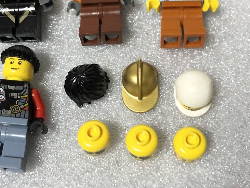 LEGO Animal Minifigure Set with Crocodile Shark and More Animal ...