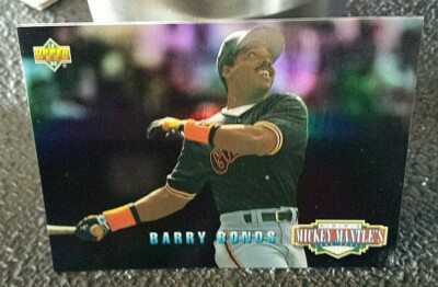 1994 Upper Deck Mickey Mantle's Long Shots Barry Bonds MM3 | eBay