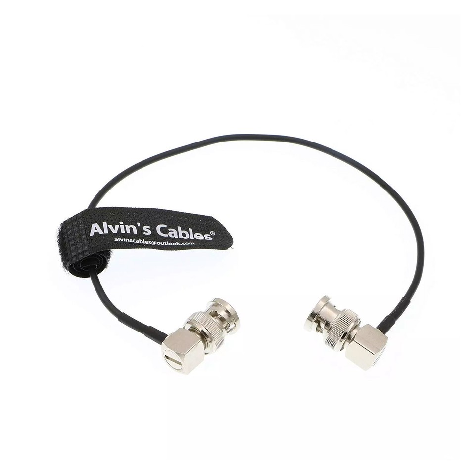 For Sony FS5 FS7 FX6 Right Angle BNC Male to Male Coaxial Cable Extension SYNC | eBay