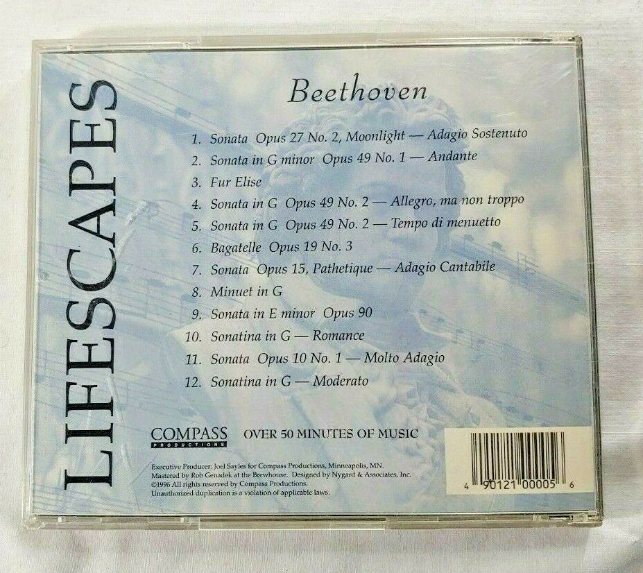 Lifescapes: Beethoven (CD, 1996) | eBay