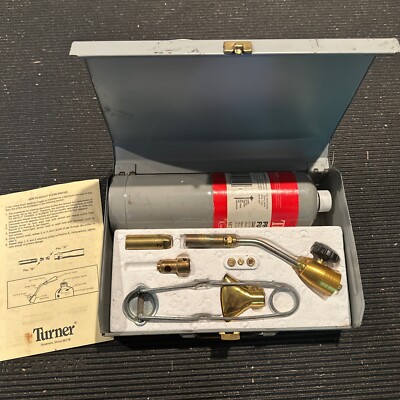 Turner Propane Torch Kit With Accessories And Box | eBay