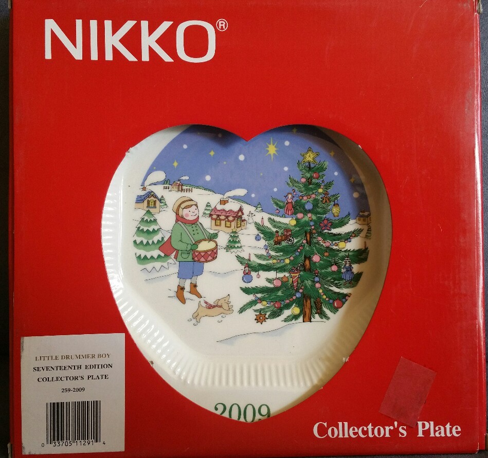 Nikko 2009 Little Drummer Boy Seventeenth Edition Collector's Plate for ...